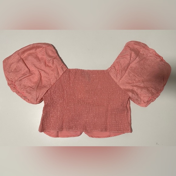 Versona | Tops | Nwt Versona Making Wishes Top Pink Size Xxl Puffed ...